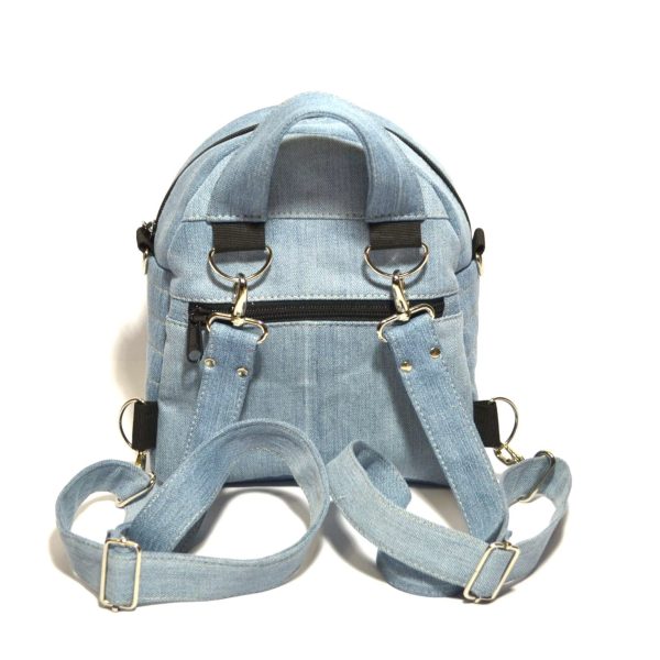 Upcycled denim backpack - Upcycle That