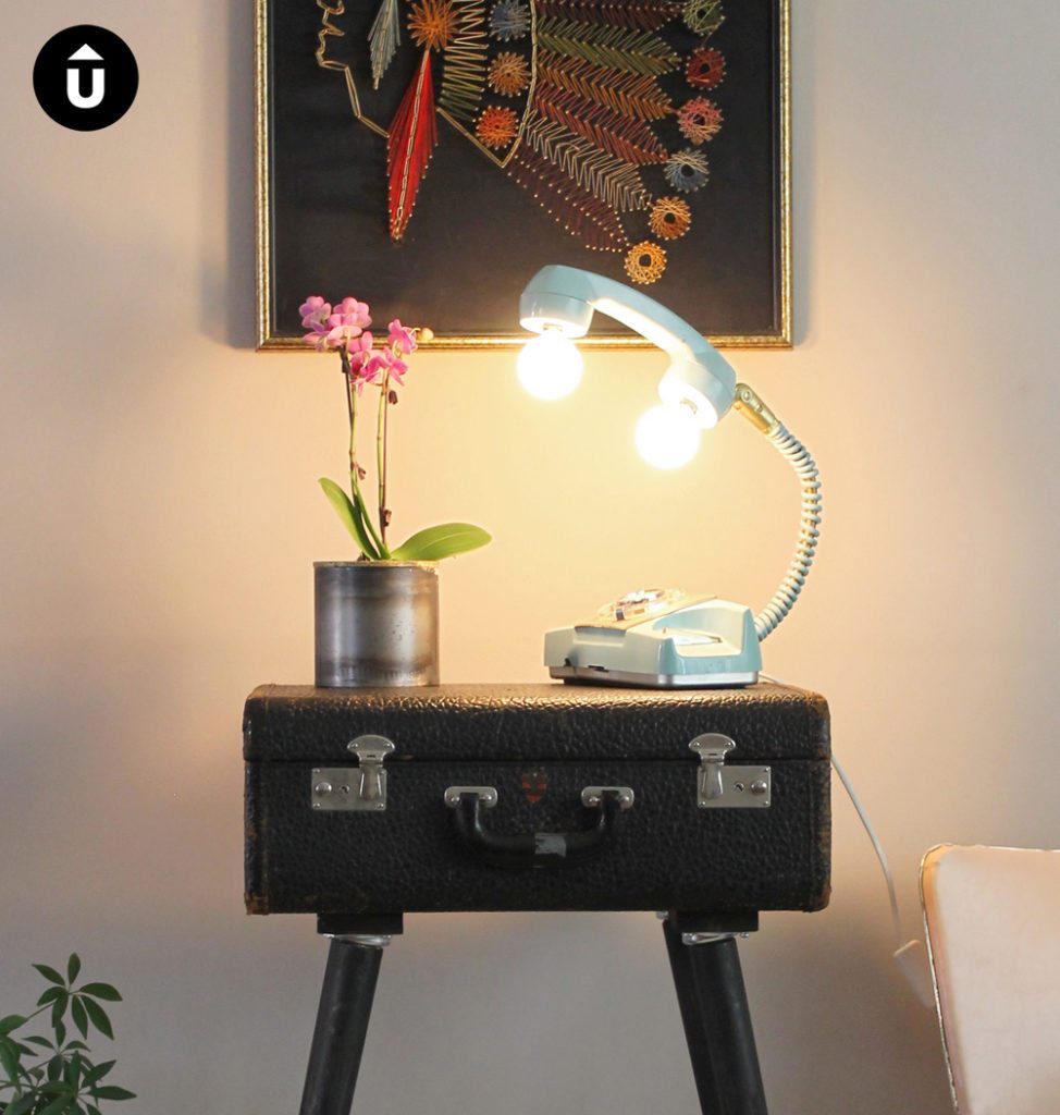 Phone Lamp | Upcycle That