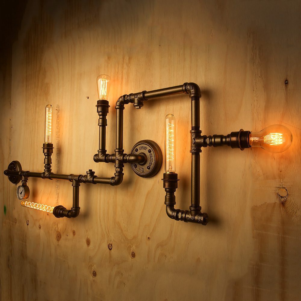 Upcycle Pipes for Industrial Interior Design - Top 10 Ideas! | Upcycle That